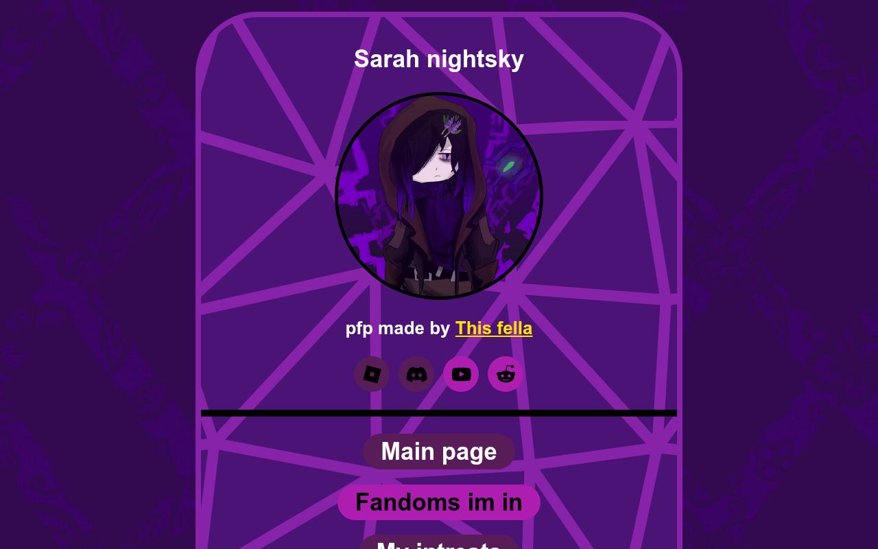 Sarahs card